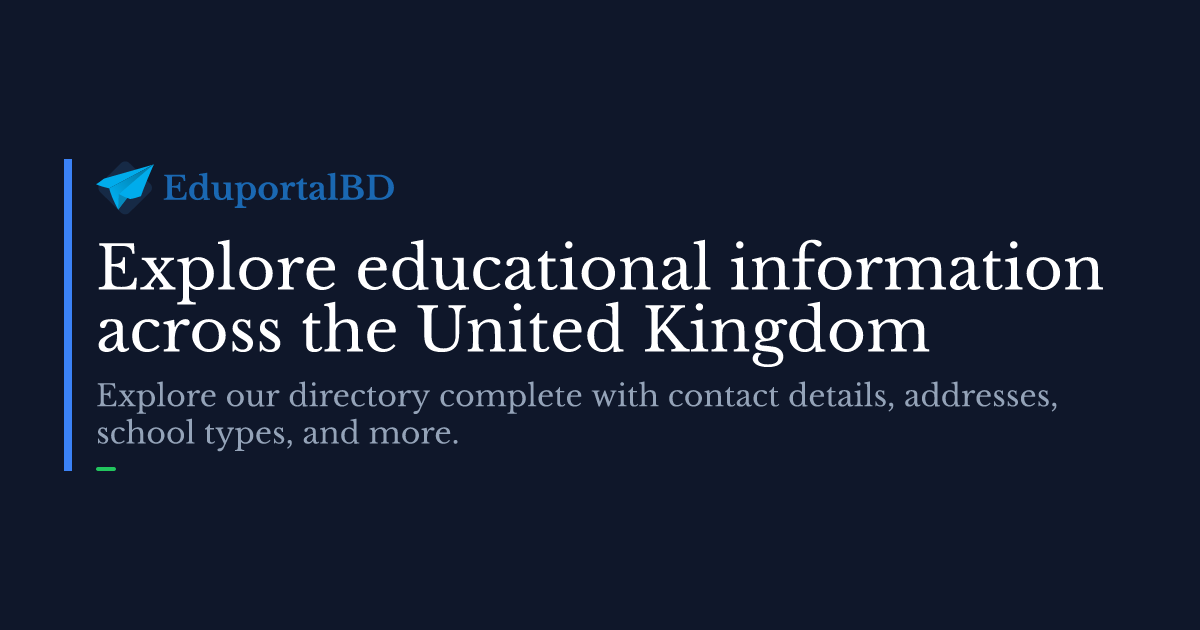 County-wise United Kingdom School Information
